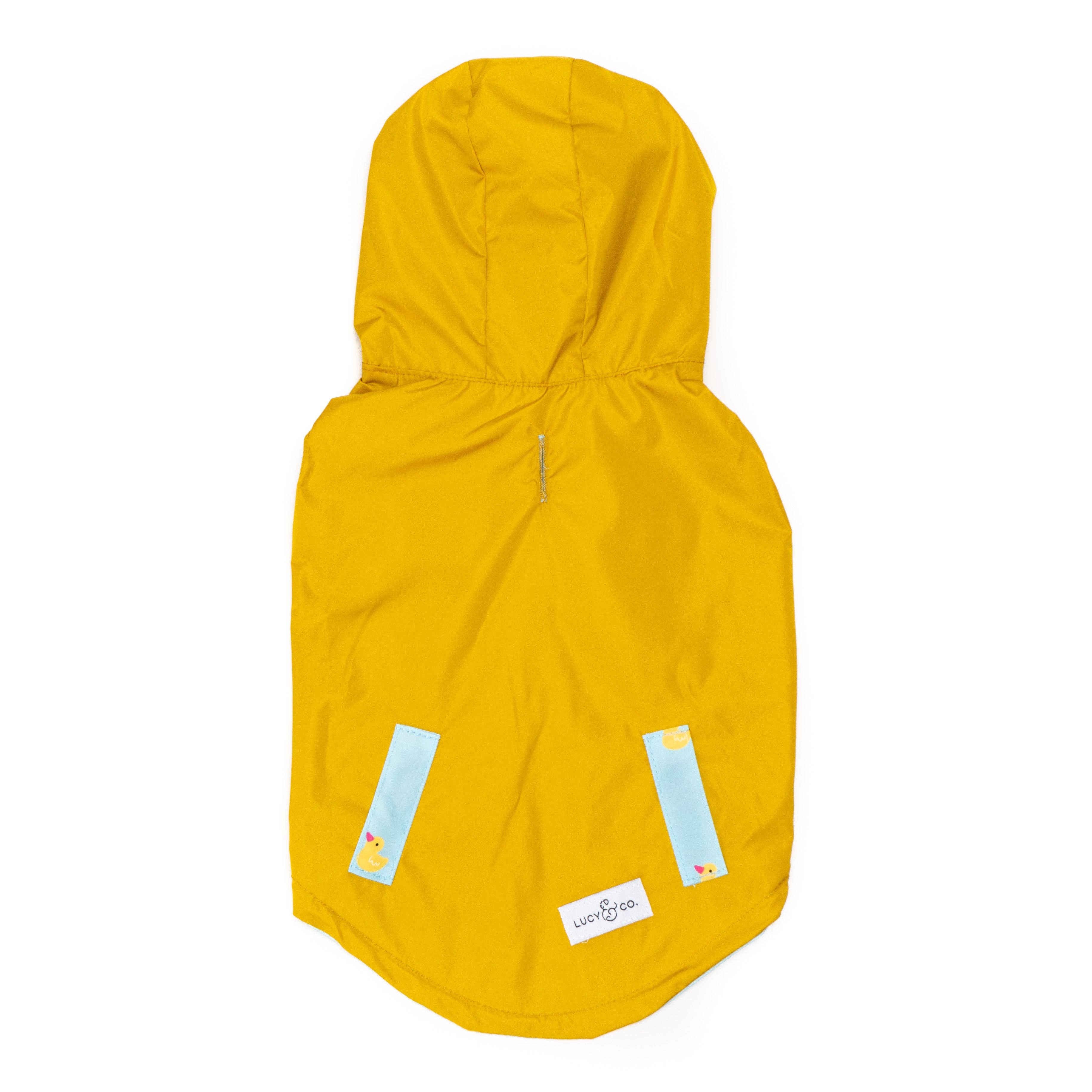 Lucy Co. The Lucky Ducky Reversible Raincoat The Modern Dog Company Store