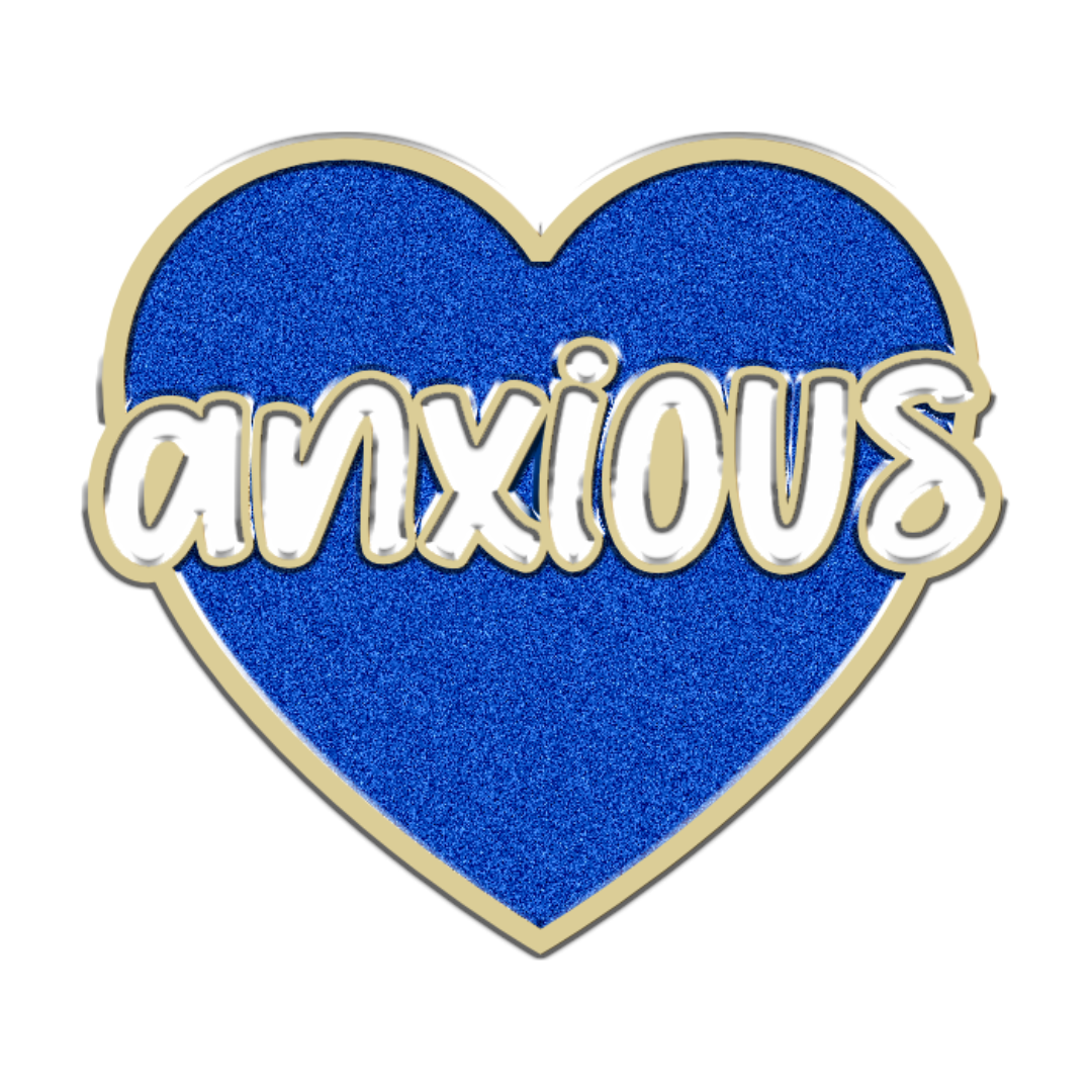 Furei Pets - Blue Anxious Heart Charm – The Modern Dog Company Store