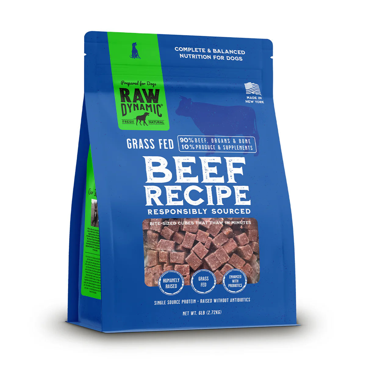 Raw Dynamic Frozen Raw Beef Formula – The Modern Dog Company Store