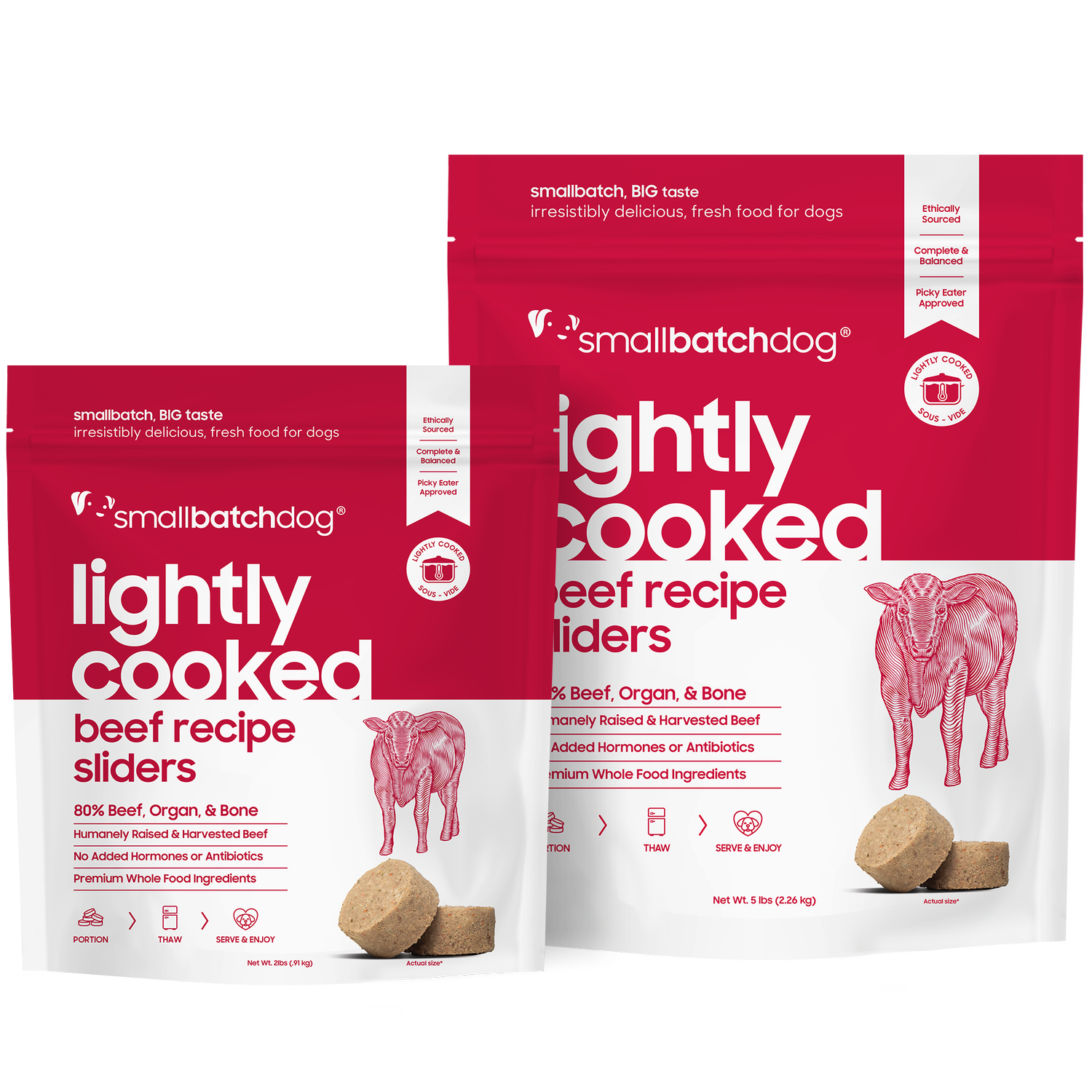 Small Batch Lightly Cooked Beef – The Modern Dog Company Store