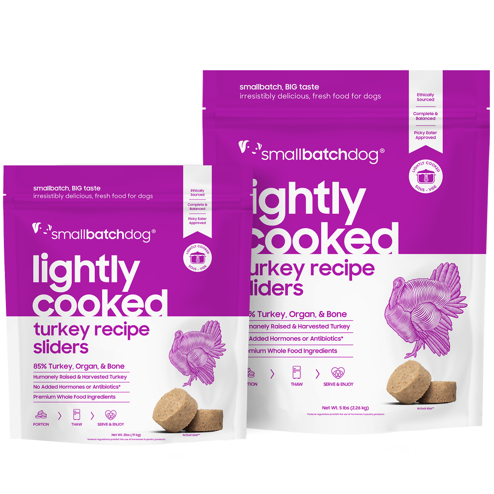 Small Batch Lightly Cooked Turkey – The Modern Dog Company Store