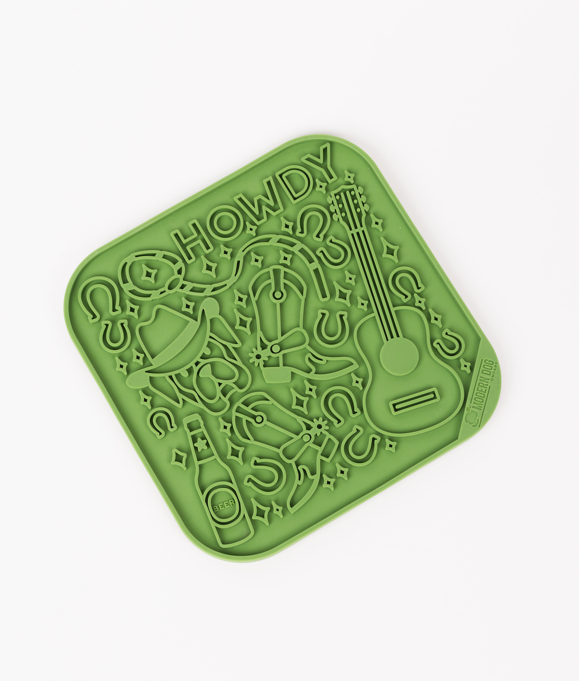 The Modern Dog Co. - Howdy Lick Mat | The Modern Dog Company Store