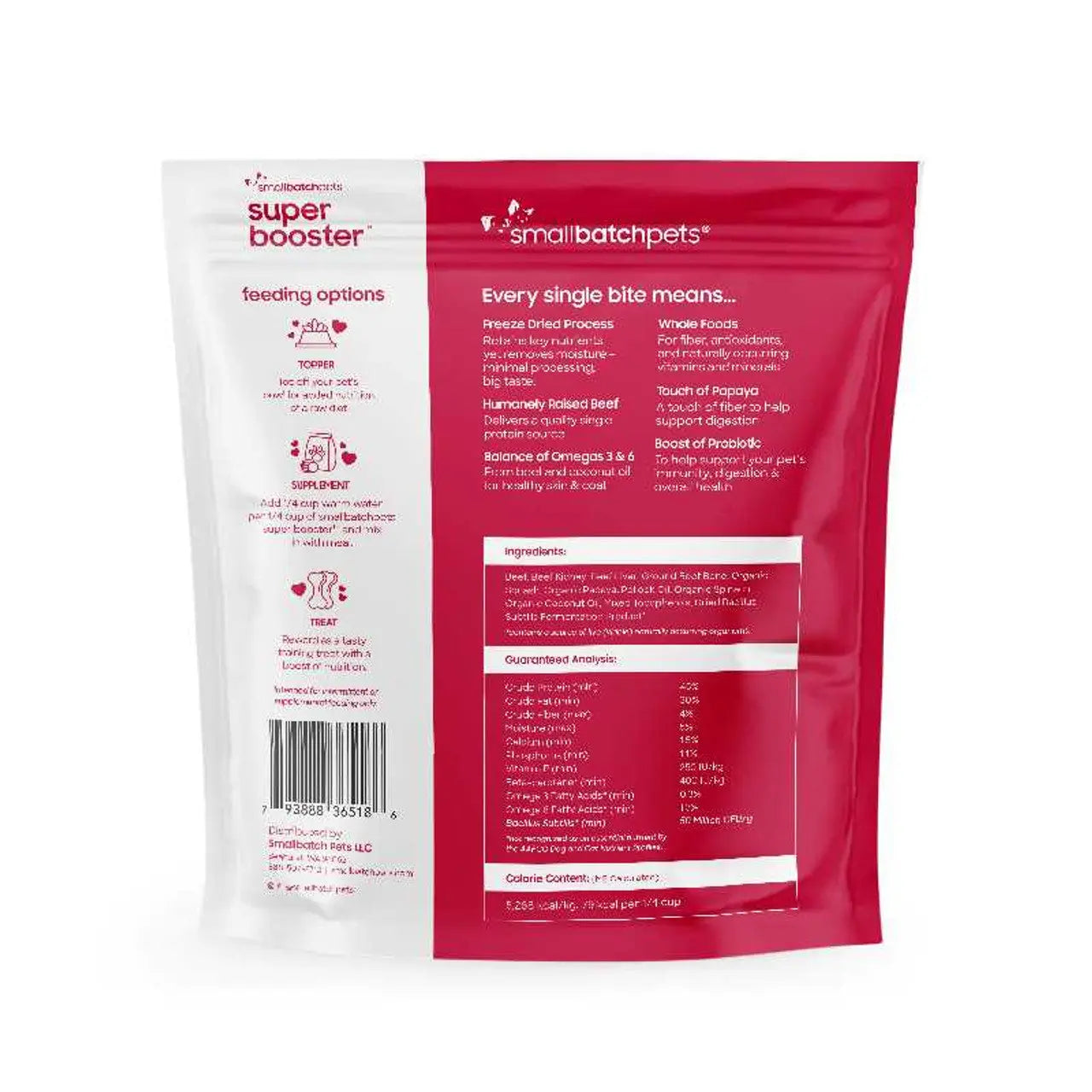 Small Batch FD Super Booster - Beef – The Modern Dog Company Store