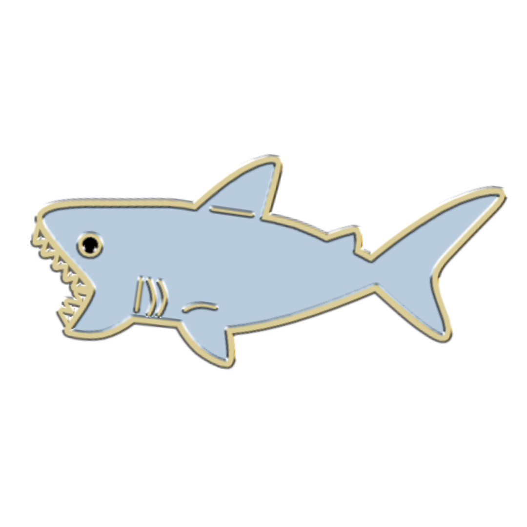 Furei Pets - Shark Charm – The Modern Dog Company Store