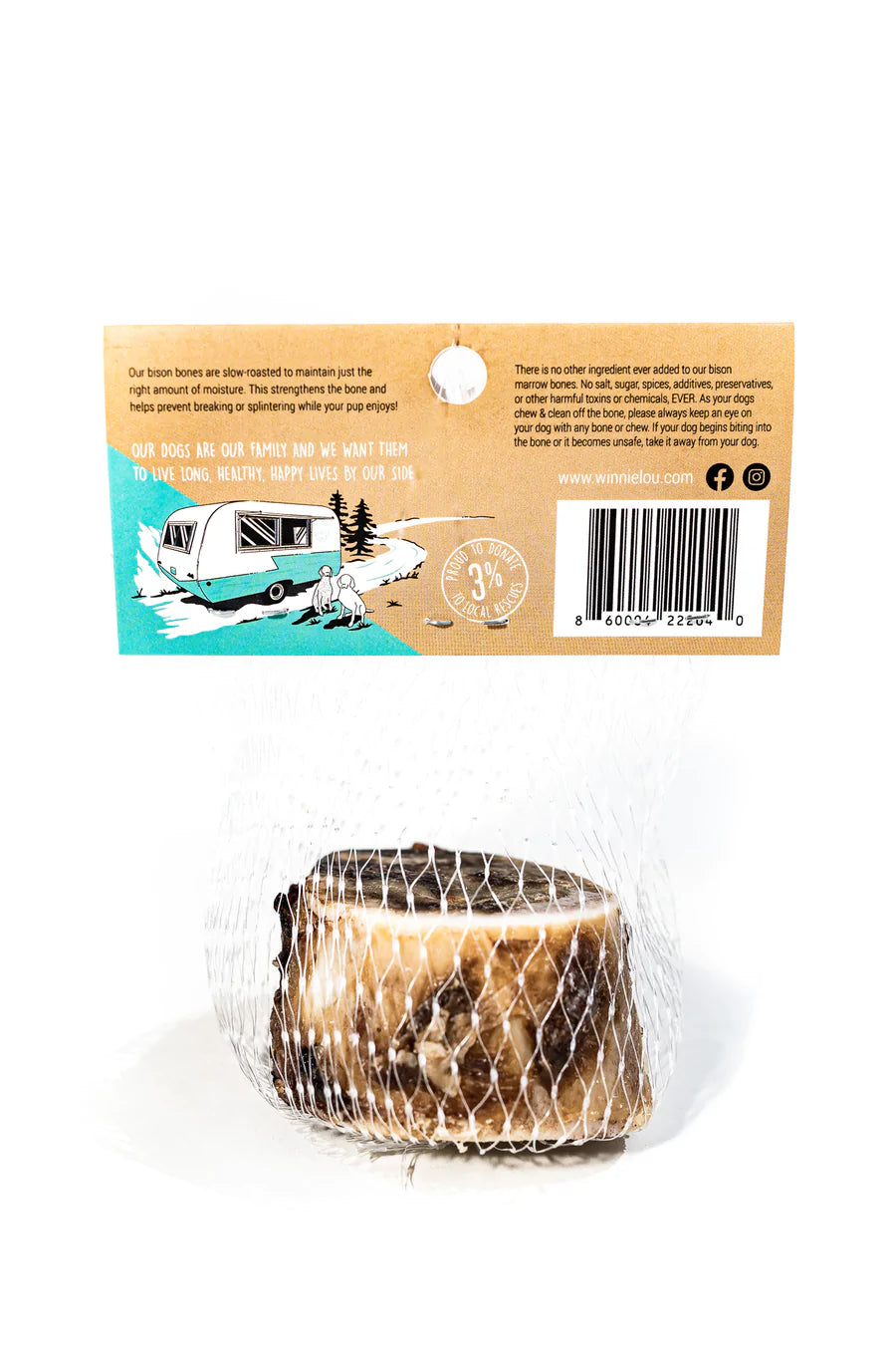 Bison Marrow Bone | The Modern Dog Company Store